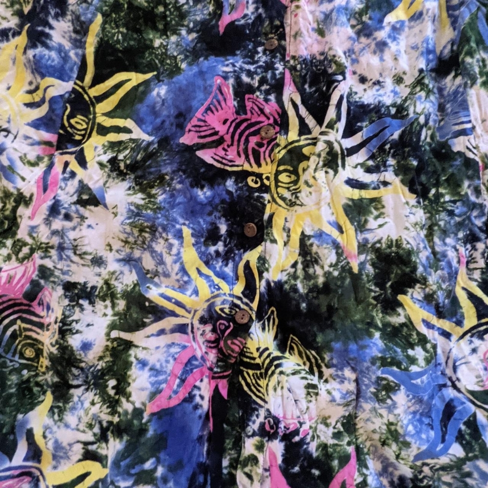 Pie Dye Collection, The "Sunfish" Dress, A Tie Dyed B… - Gem